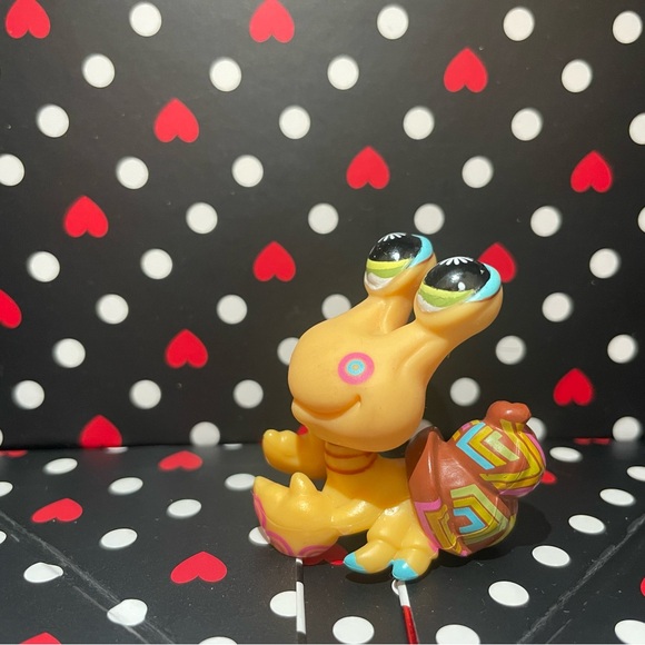 Littlest Pet Shop | Toys | Littlest Pet Shop Yellow And Brown Snail ...